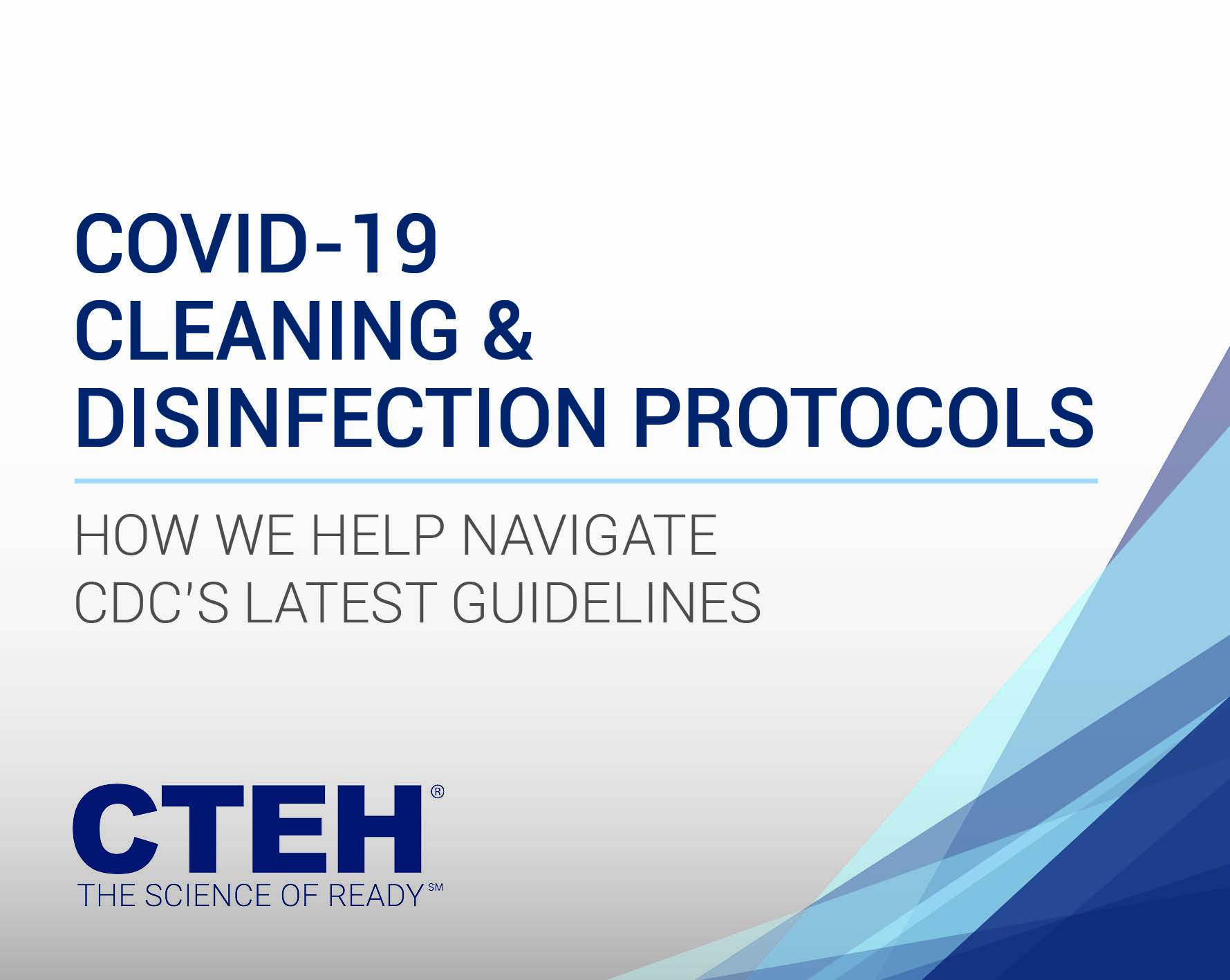 CTEH | FAQ: COVID-19 Cleaning & Disinfection